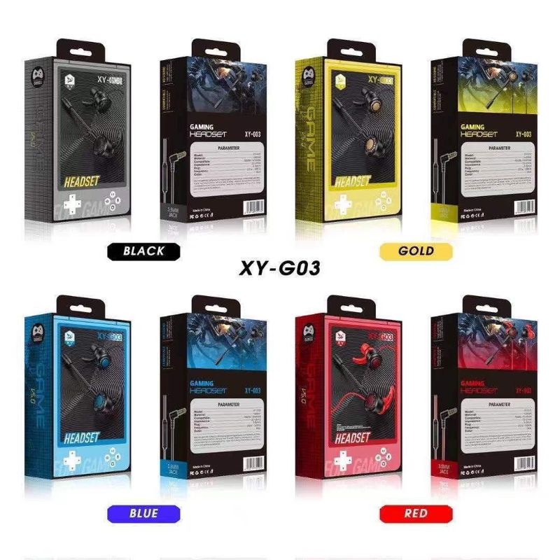 Jual Headset Gaming XY-G03 game mobile legend pubg freefire Murah Joss ...