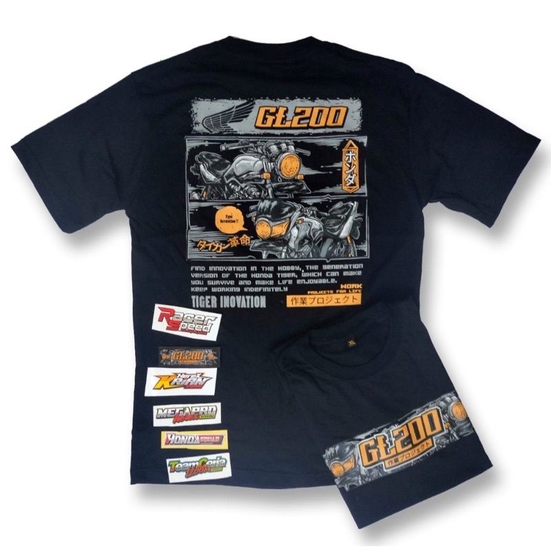 Jual Kaos GL200 Original Free 5 stiker, kaos Herex, kaos Honda, kaos ... Jual Kaos GL200 Original Free 5 stiker, kaos Herex, kaos Honda, kaos ...