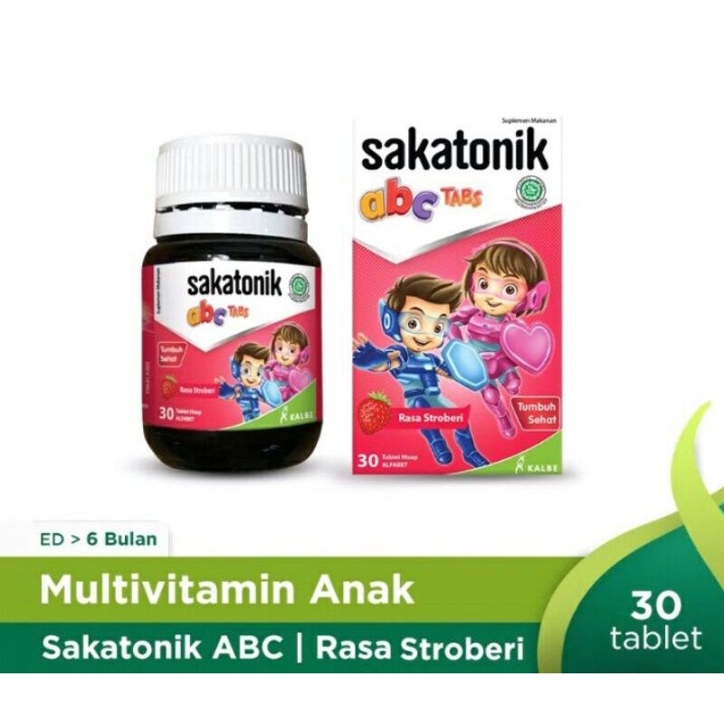 Jual Sakatonik ABC Multivitamin Anak Tablet Hisap | Shopee Indonesia