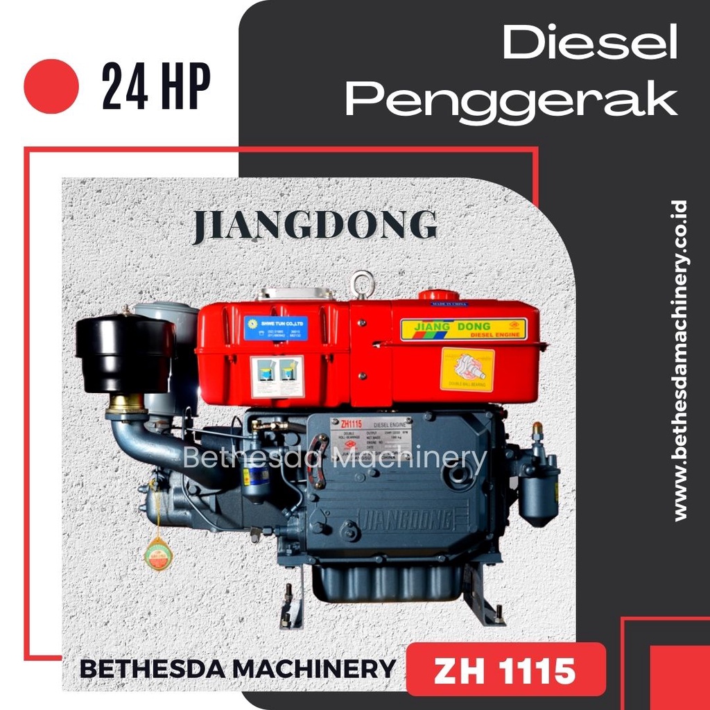 Jual Mesin Penggerak diesel 22 Hp Jiangdong 24 Pk / engine Hopper 26 HP | Shopee Indonesia