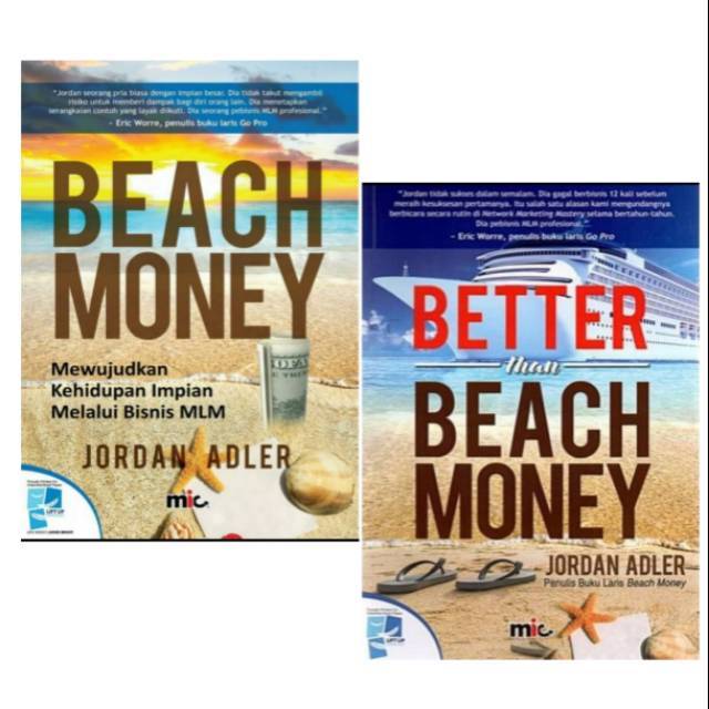 Jual Paket 2 Buku Beach Money & Better Beach Money Bisnis MLM Jordan ...