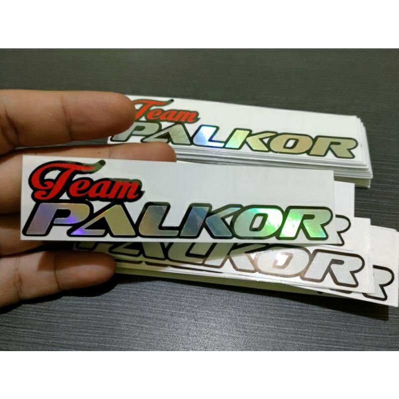 Jual stiker Team Palkor, Stiker Cutting TEAM PALKOR, stiker motor mobil ...