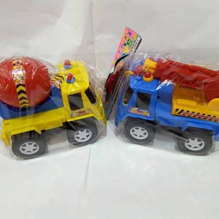 Jual Mainan anak mobil molen Konstruksi Proyek - mobil truk mixer truk ...