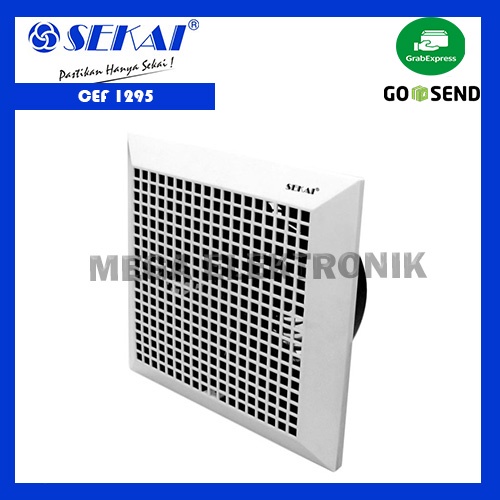 Jual SEKAI CEF 1295 Exhaust Fan Plafon 12 Inch - Putih | Shopee Indonesia