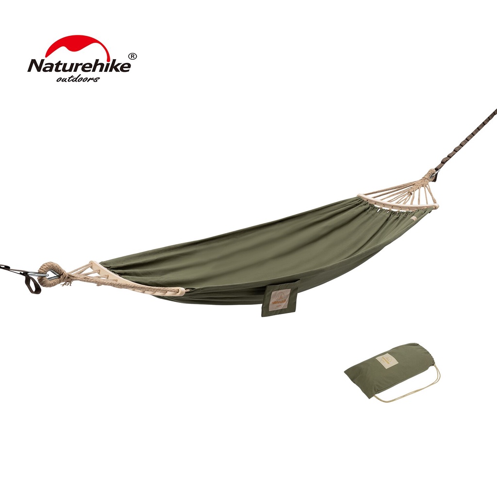 Jual Naturehike DC-01 NH20DC001 Hammock Canvas Anti-Rollover Hammock ...
