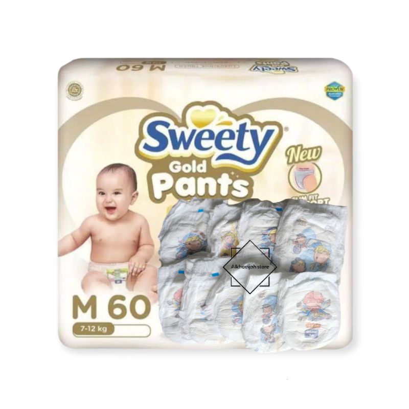 Jual Pampers Sweety Gold & Silver Lepas Kemasan - popok anak murah ...