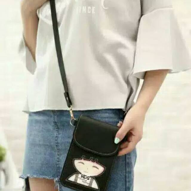 Jual Tas selempang hp tas anak remaja - RIK slingbag mini (POCKET DORA ...