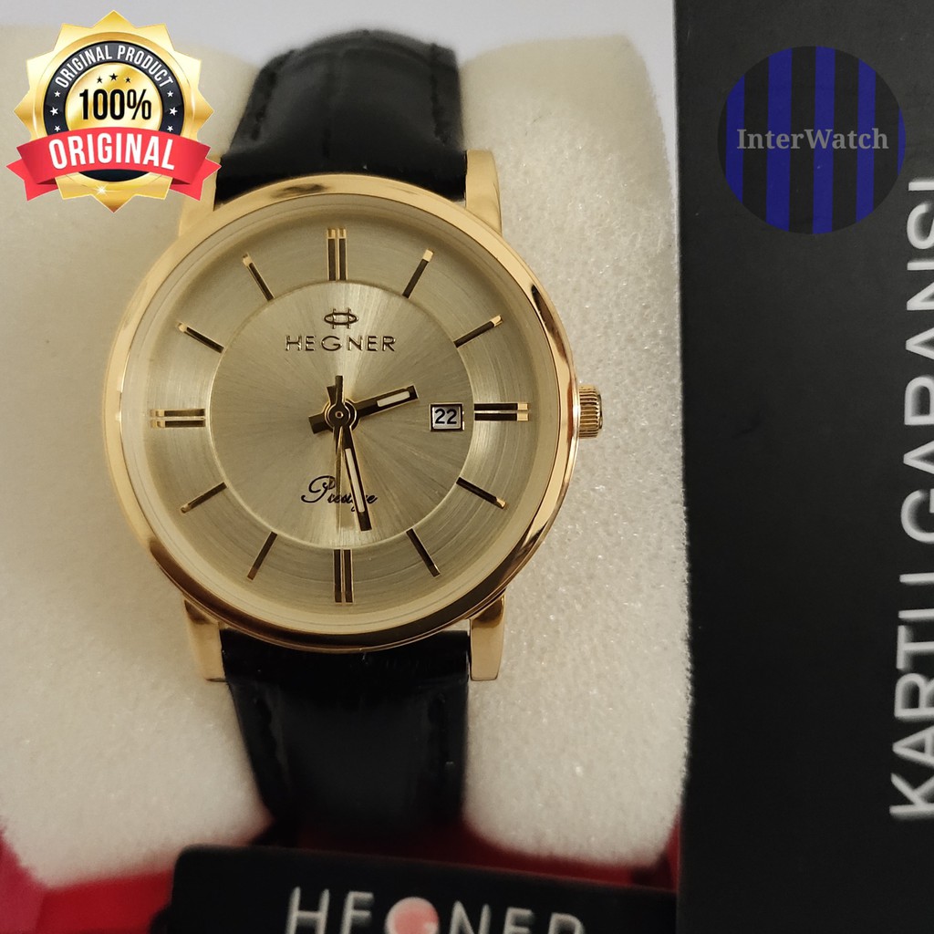 Jual Jam Tangan Hegner Cewek Original Stainless Steel Water Resistant ...