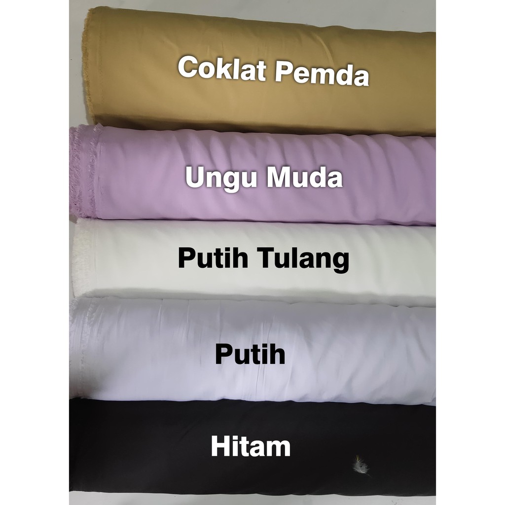 Jual Kain Wolfis Premium Meteran / Wolfis Grade A / Wolvis Polos / Wollpeach Exclusive - per 0,5 ...