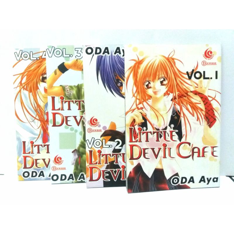 Jual Komik Jepang Manga Little Devil Cafe by Oda Aya/ set tamat ...
