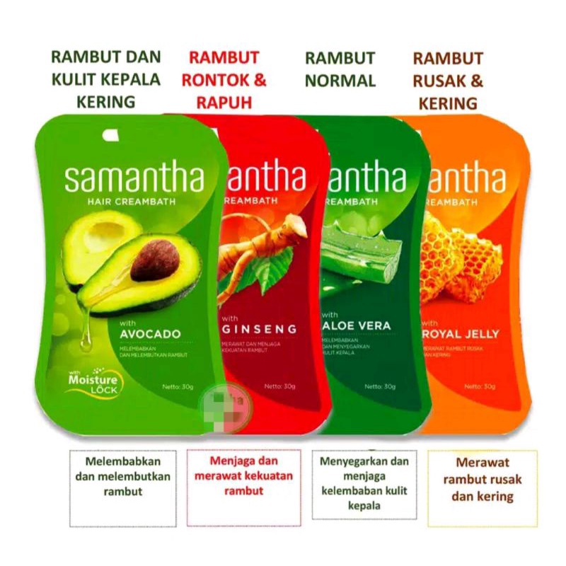 Jual Samantha Hair Mask | Shopee Indonesia