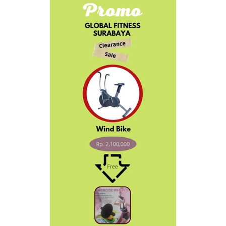 Jual Sepeda angin/ wind cycle with cover tl 8202 bonus twister | Shopee ...