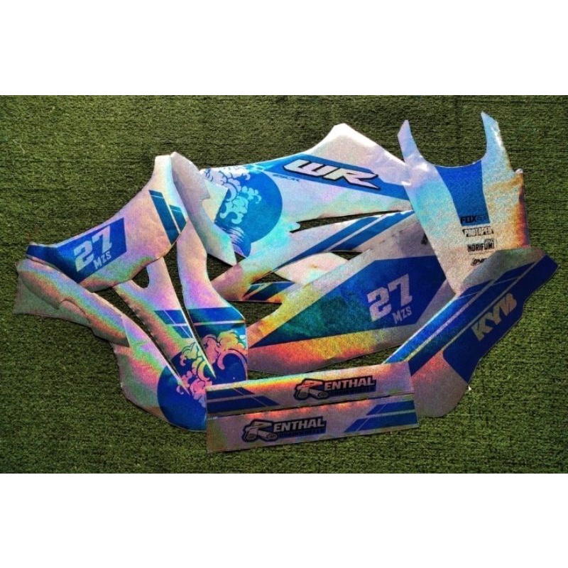 Jual Decal/Sticker XMAX Fullbody Hologram Galaxy Max Decal (Desain ...