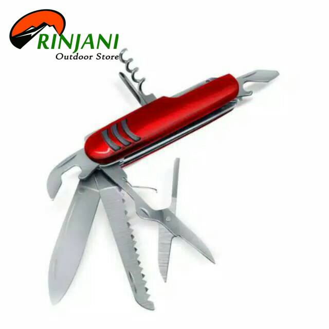 Jual Multitools 9 in 1 multifungsi pisau obeng gunting mini - pembuka ...