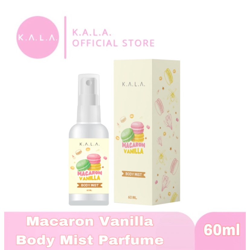 Jual KALA Body Mist Parfum 60ml Spray Parfume Tahan Lama Vanilla ...