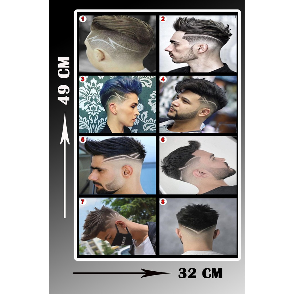 Jual Poster Barbershop / Poster Pangkas Rambut / Poster Salon / Dengan ...