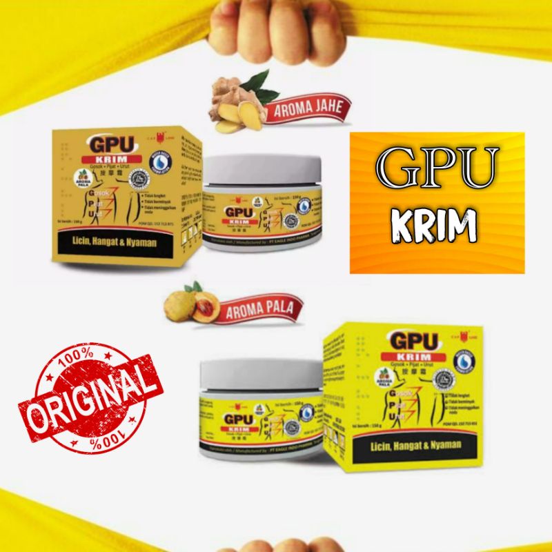 Jual Caplang Gpu Krim 150 gr Gosok Pijat Urut | Shopee Indonesia