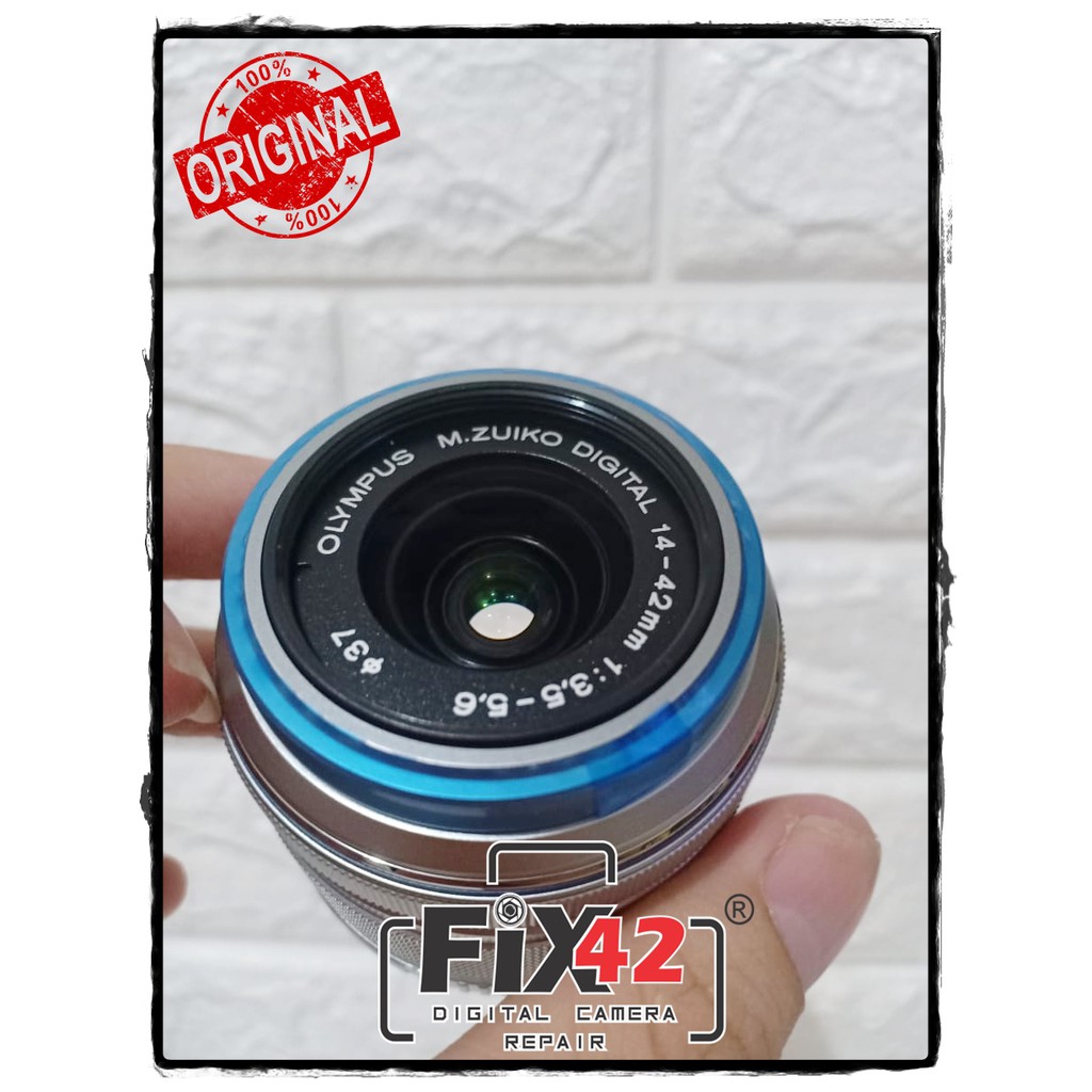 Jual Lensa Olympus 14-42mm f3.5-5.6 ED II R MSC M.Zuiko Mulus Bening Simpanan. | Shopee Indonesia