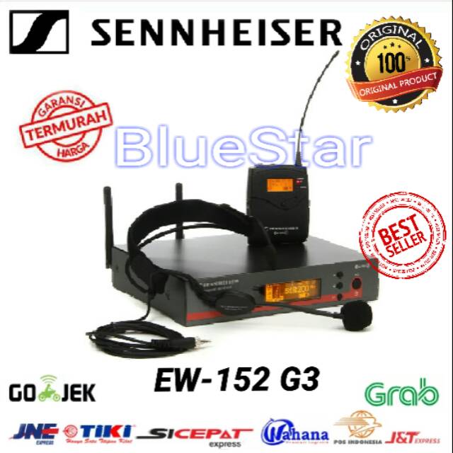 Jual Mic Wireless Sennheiser EW 153 G3 Original Headset - Bando | Shopee Indonesia