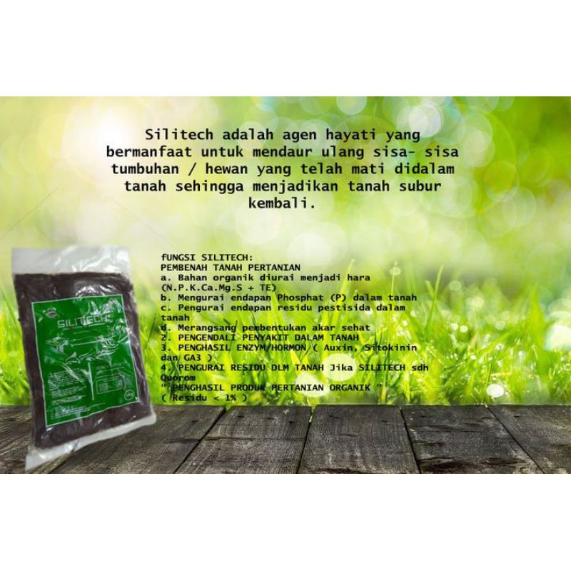 Jual PUPUK SILITECH AGEN HAYATI | Bio Activator | Silitek Silitec | Shopee Indonesia