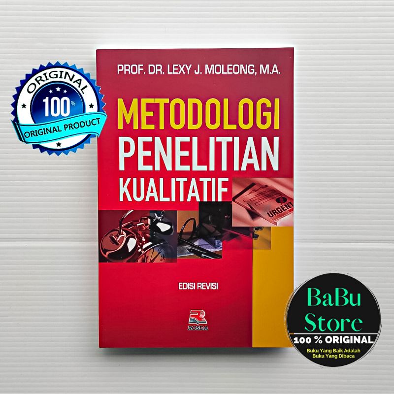 Jual Buku Original Metodologi Penelitian Kualitatif Lexy J Moleong