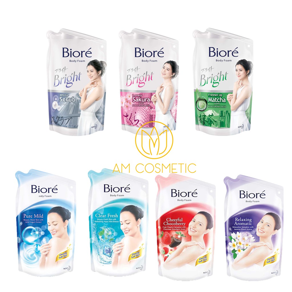 Jual Biore Body Foam Refill 450ml - Sabun Mandi | Shopee Indonesia