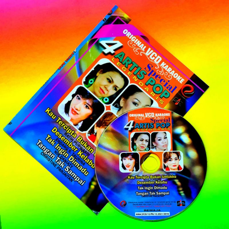 Jual VARIASI KASET ASLI ORIGINAL VIDEO MUSIK LAGU KARAOKE 4 PENYANYI WANITA LEGENDARIS-VOCAL ON ...