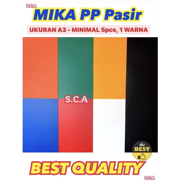 Jual PP Warna A3 PP Pasir warna | Shopee Indonesia
