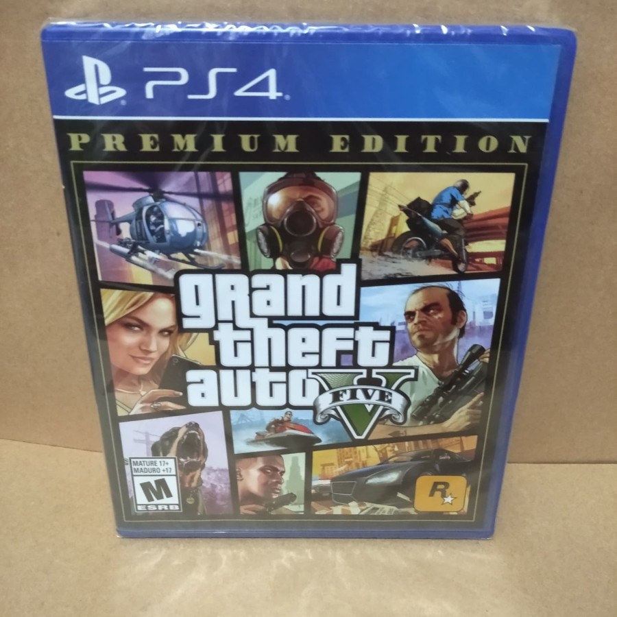 Jual PS4 Grand Theft Auto V/ GTA V/ GTA 5/ Grand Theft Auto 5 | Shopee ...