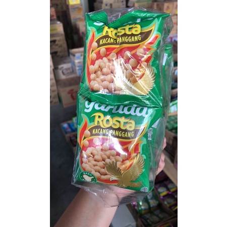 Jual Garuda Rosta Kacang Panggang 11gr (1 pack isi 20 pcs) | Shopee ...