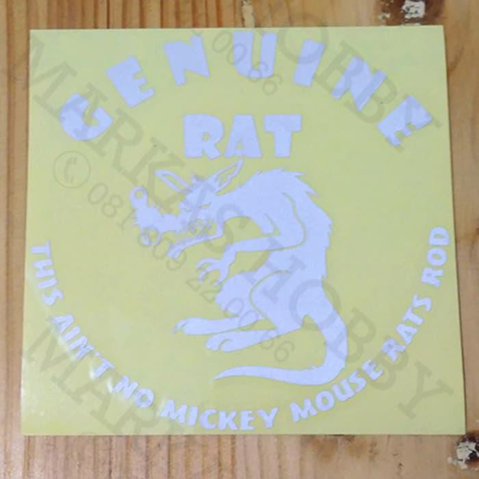 Jual Stiker / Sticker GENUINE RAT | Shopee Indonesia