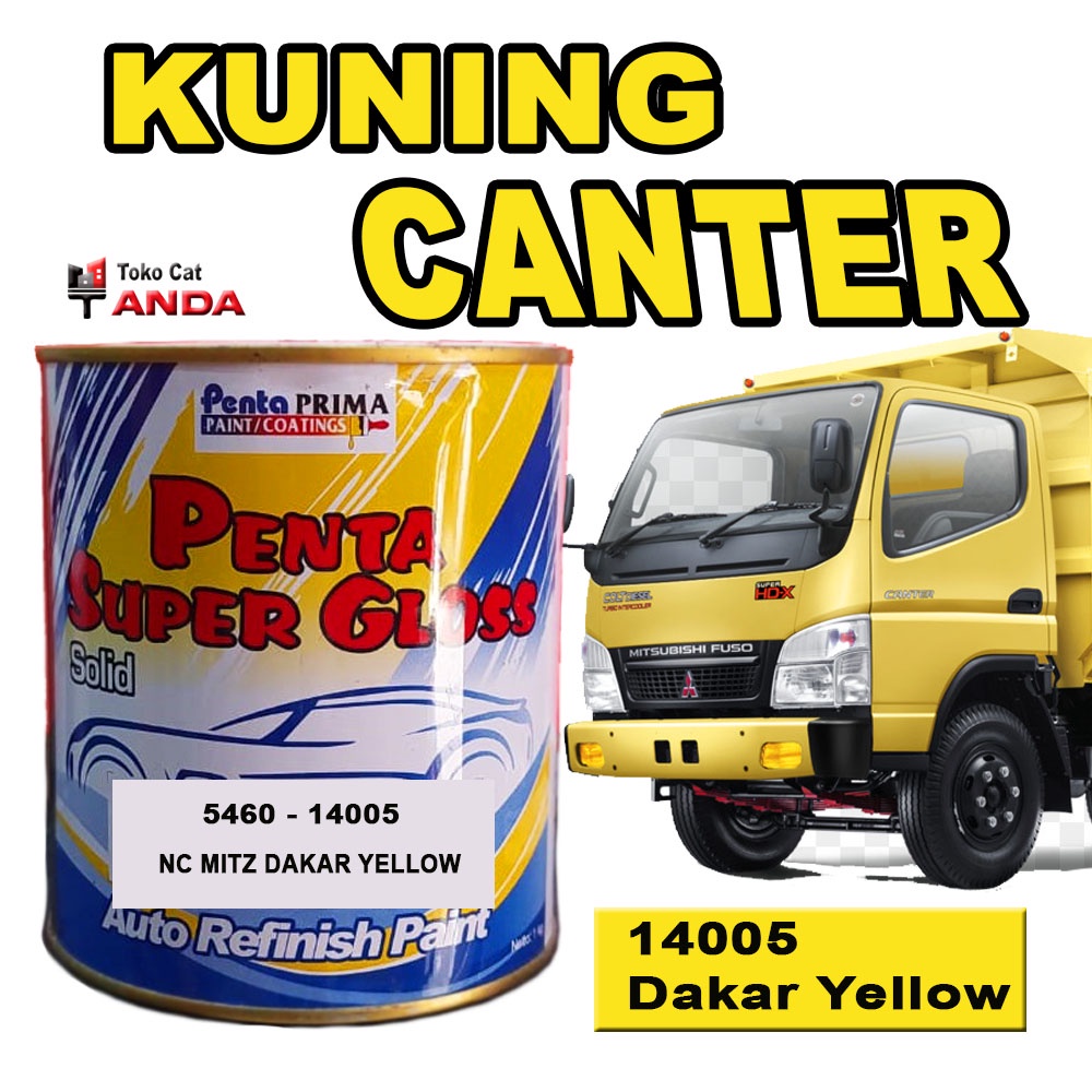 Jual Cat Penta Dakar Yellow Kuning Canter Colt Diesel truck - Cat ...