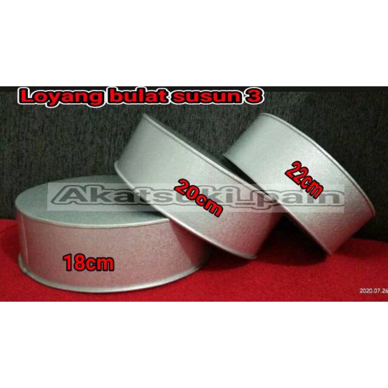 Jual LOYANG BULAT ,BAHAN GALVALUME TEBAL ANTI KARAT UKURAN 22CM 20CM ...