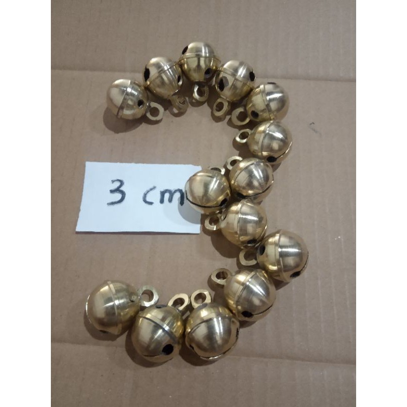 Jual kerincing / klinting 10 biji ukuran 3 cm | Shopee Indonesia