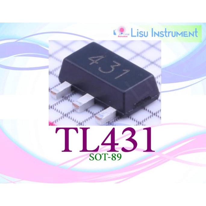 Jual TL431 431 Adjustable Precision Shunt Regulators SOT-89 SOT89 lisuin90 Murah | Shopee Indonesia