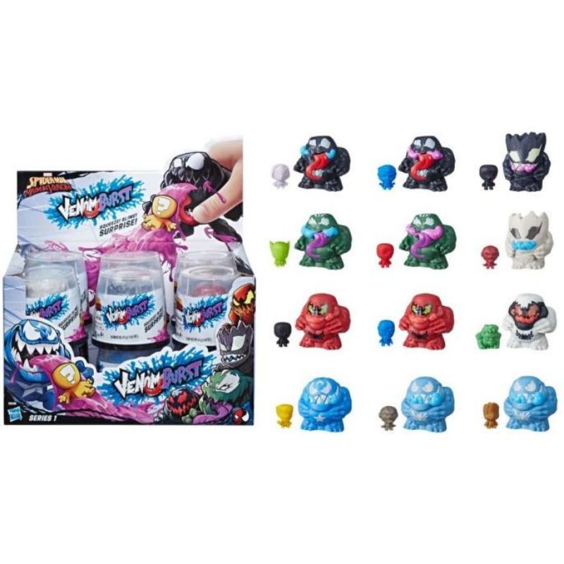 Jual Marvel Spider Man Maximum Venom Burst - Squeeze Figure Surprise ...