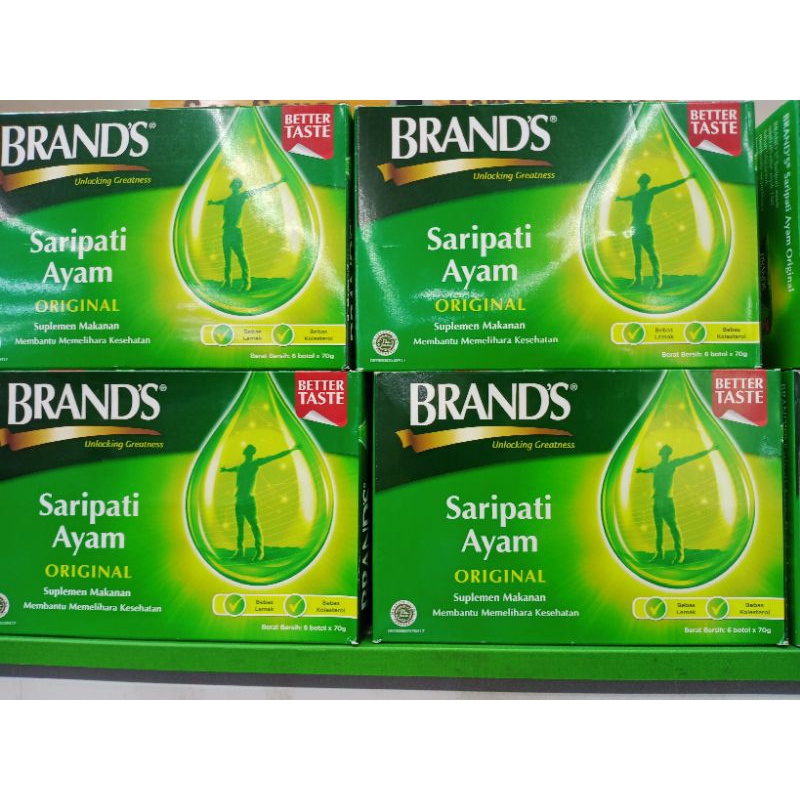 Jual Brands saripati ayam original 70 gr isi 6 botol . | Shopee Indonesia