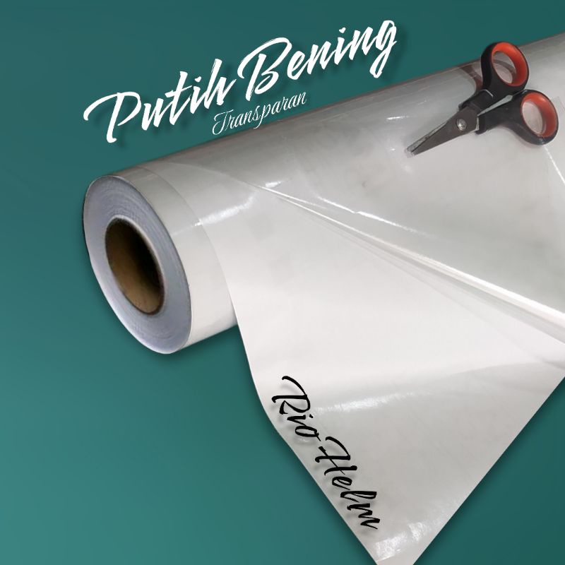 Jual Skotlet transparan bening clear putih stiker body motor transparan ...