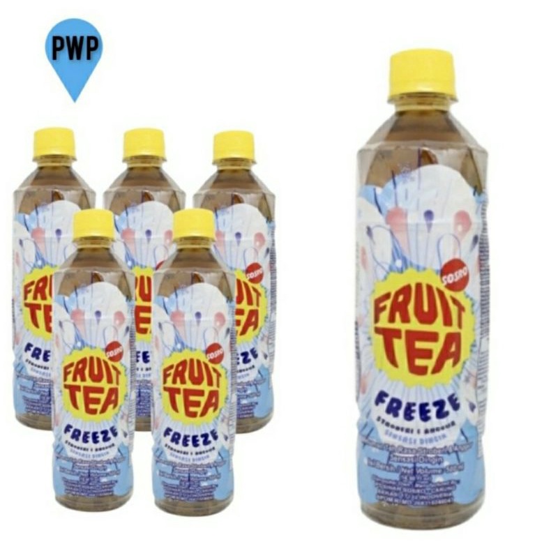 Jual Fruit Tea Freeze Sosro Kemasan Botol 350ml Paket 6 Pc | Shopee ...