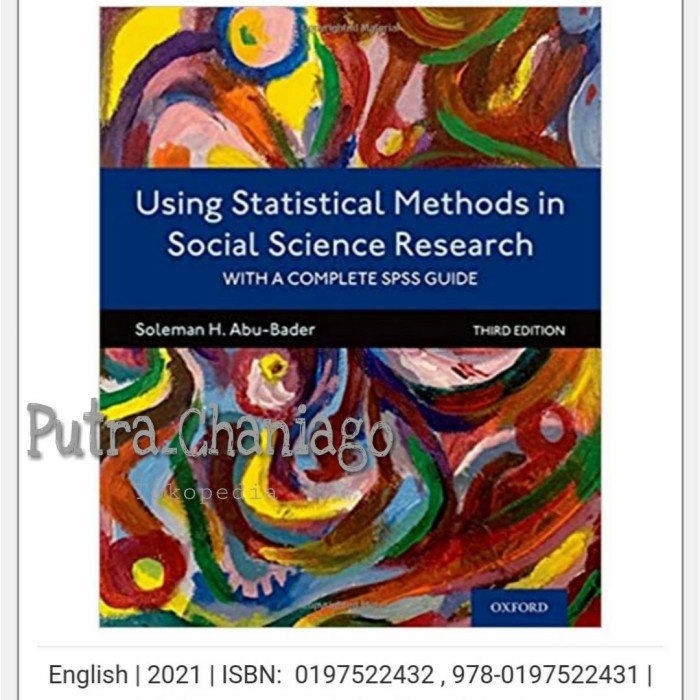 Jual Using Statistical Methods in Social Science Research 3rd Third Edition | Shopee Indonesia