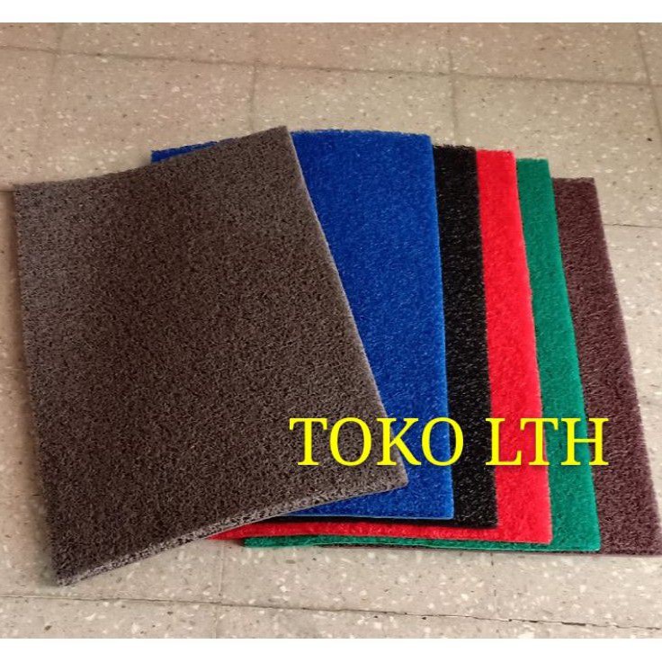 Jual KESET KARPET PVC MIE BIHUN POLOS WARNA 60x40 CM | Shopee Indonesia