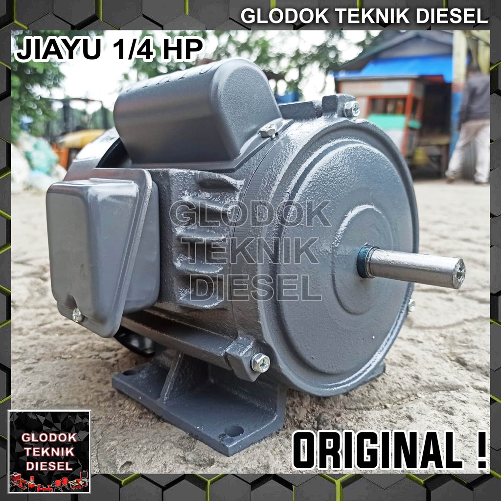 Jual DINAMO MOTOR 1/4 HP JIAYU TAIWAN 2 & 4 POLE 1 PHASE GULUNGAN 100% FULL TEMBAGA | Shopee ...