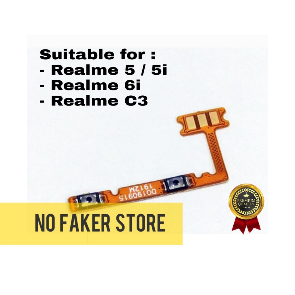 Jual Flexible / Flexibel Volume Realme 5 | Fleksibel Suara Realme 5i / C3 | Shopee Indonesia