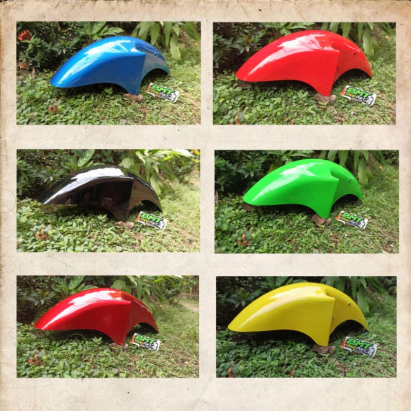 Jual SLEBOR SPAKBOR DEPAN NINJA R WARNA MERAH HIJAU HITAM BIRU KUNING ...