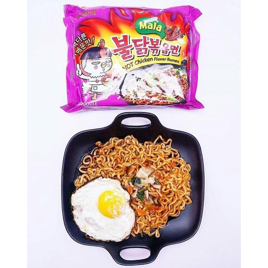 Jual Hot Items Samyang Mala Ramen Buldak 4X Spicy | Shopee Indonesia