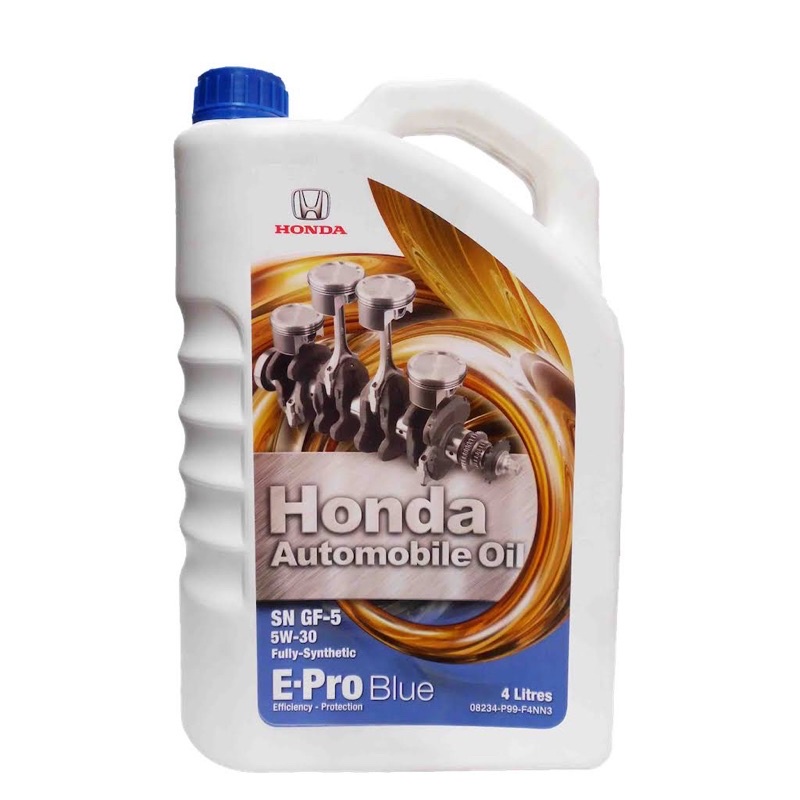 Jual OLI HONDA E-PRO BLUE 5W-30 Full Synthetic | 4 Liter | Shopee Indonesia