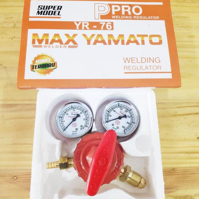 Jual Original Regulator Las Propane Lpg Maxyamato Tabung Gas Elpiji Welding | Shopee Indonesia