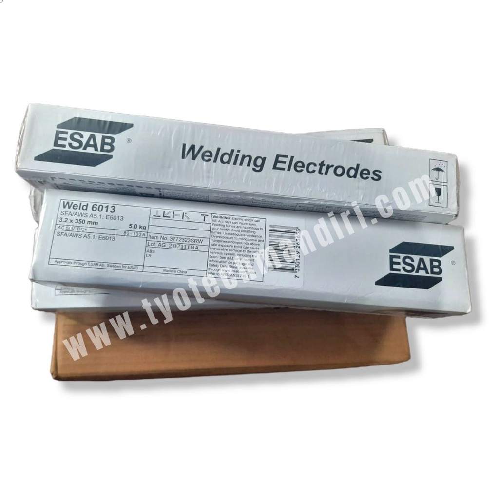Jual KAWAT LAS WELDING ELECTRODES WELD 6013 DIA. 3,2 MM / 5kg | Shopee Indonesia