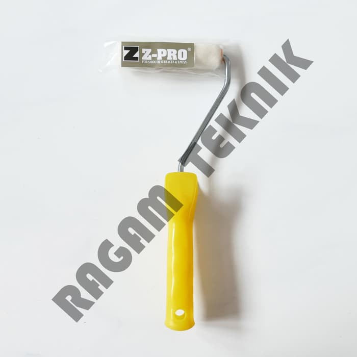 Jual Rol Cat Kuas Tembok Kecil Mini Pendek Z Pro Roller Paint 110mm ...
