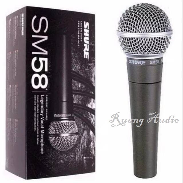 Jual Mic SHURE SM58 Kabel Profesional Microphone | Shopee Indonesia